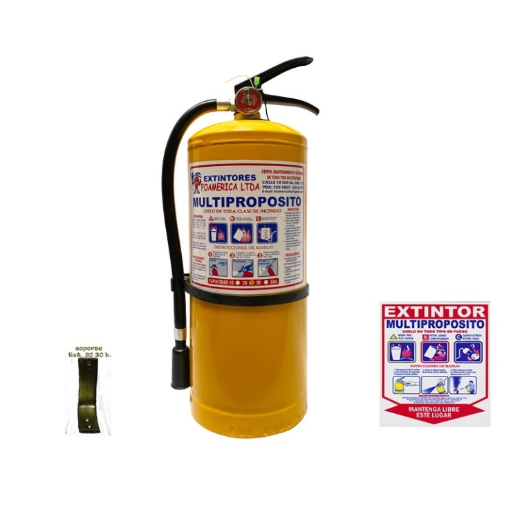 Base Para Extintores de 10lb - Central de Suministros Gspath